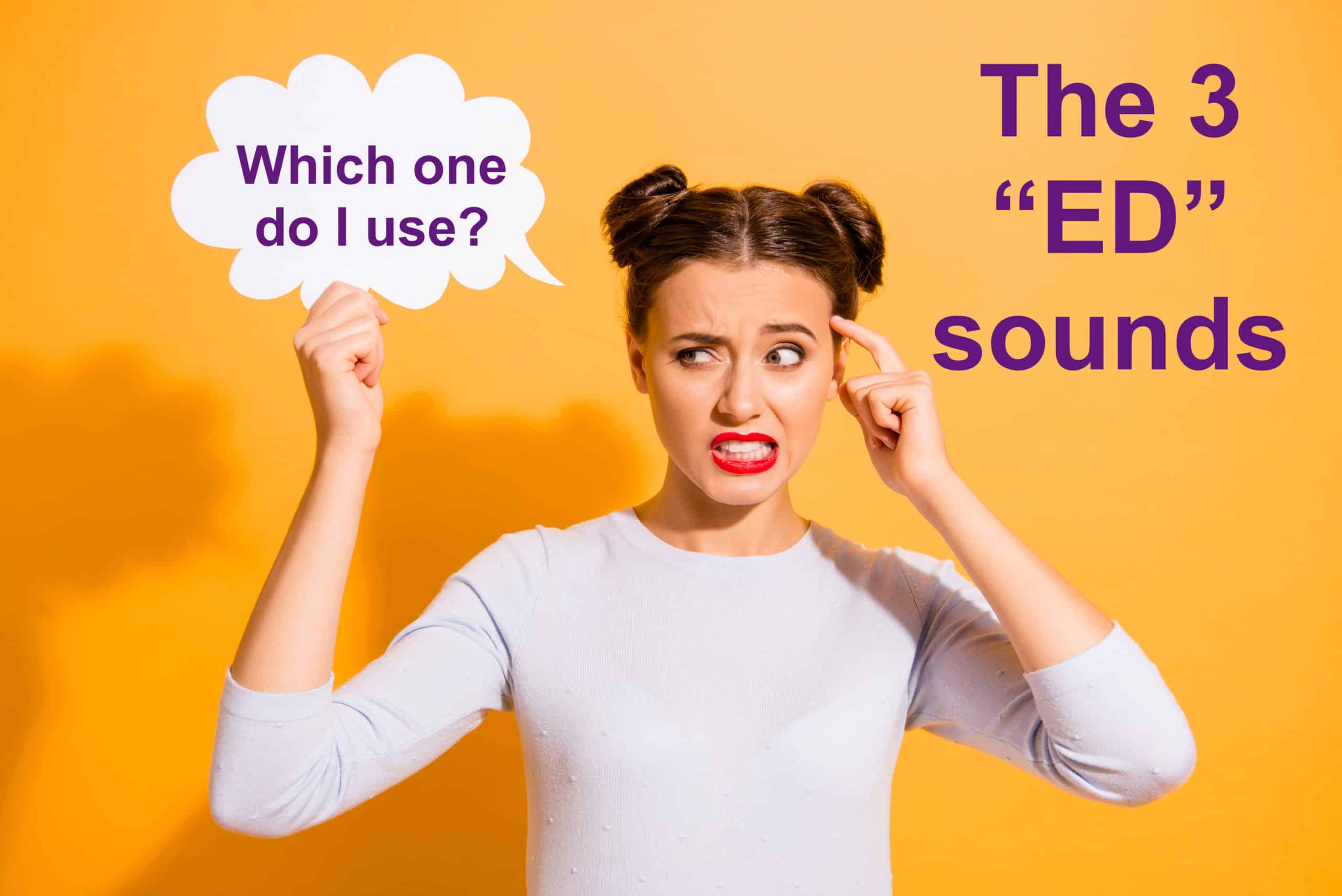 How to pronounce words ending in ED - SpeakUp resources