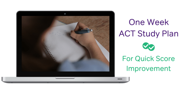 How To Study For The Act In A Week - Dick Waye1987