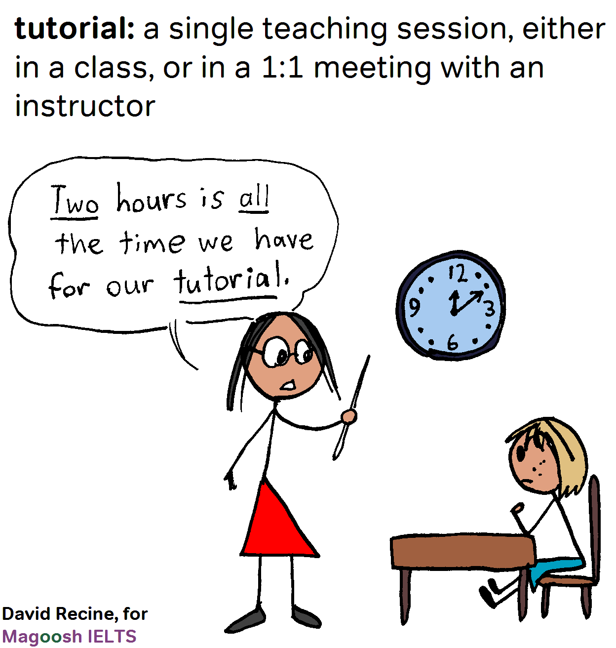 IELTS Vocabulary Words: University Classes and Learning