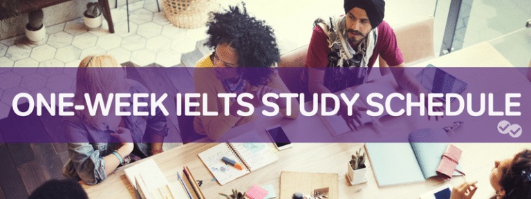 One-Week IELTS Study Plan - Magoosh Blog — IELTS® Exam