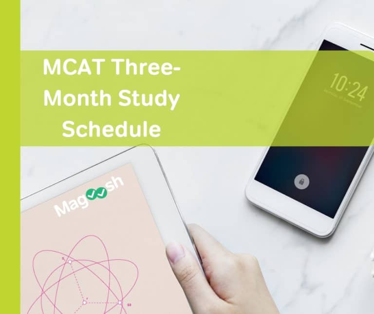 MCAT Study Schedules: Templates, Tips, and More! - Magoosh MCAT Blog