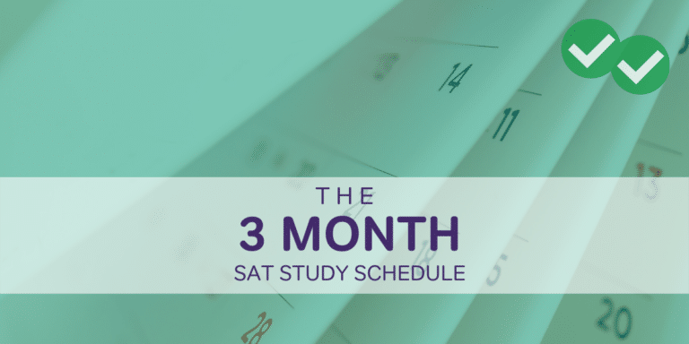 SAT Study Schedules - Magoosh Blog | SAT