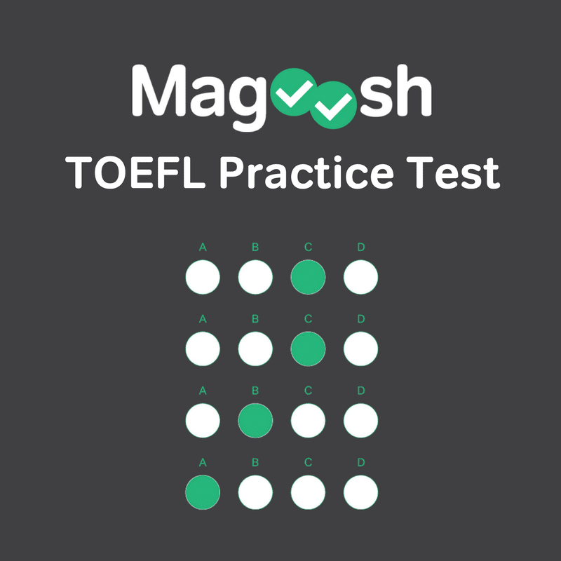 TOEFL Practice Test A TOEFL Sample Test From Magoosh